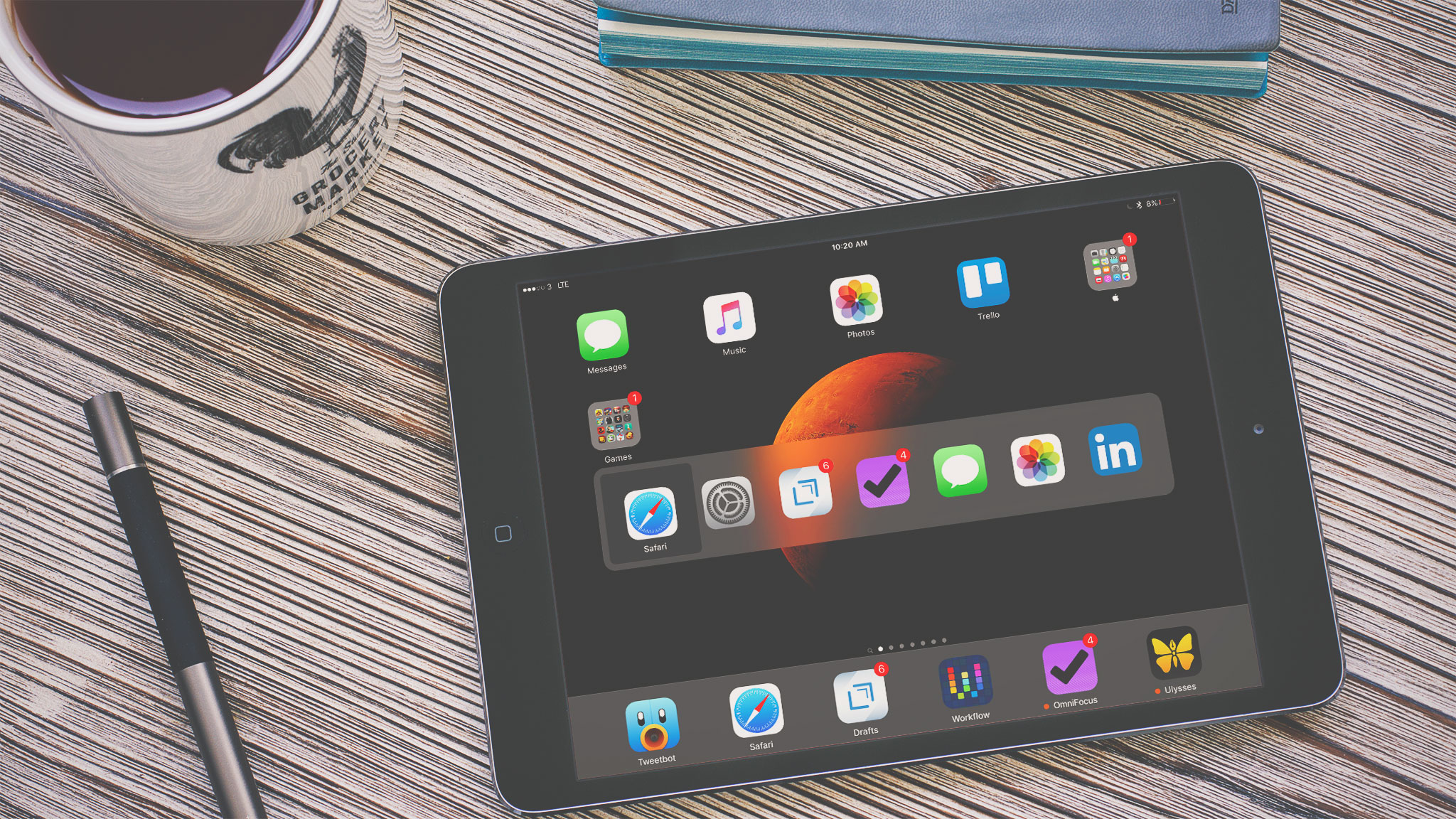 Menggunakan keyboard shortcut di iPad - Aditya Daniel